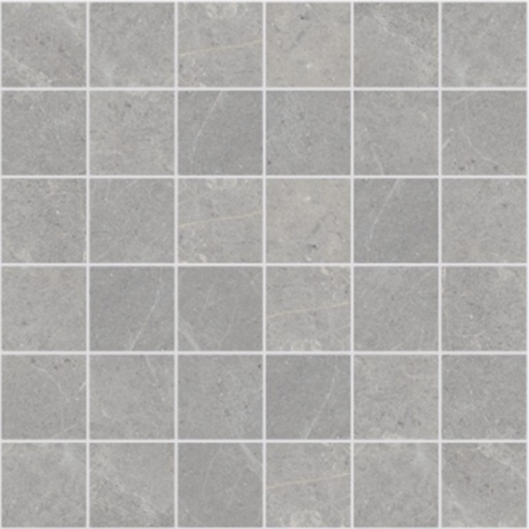 Mood Light Grey Porcelain 2"x2" / 5x5 cm. Mosaics | Montecera | Natural ...