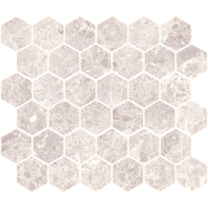 Portland Sand Porcelain 2"x2" / 5x5 cm. Hexagon Mosaics | Montecera ...